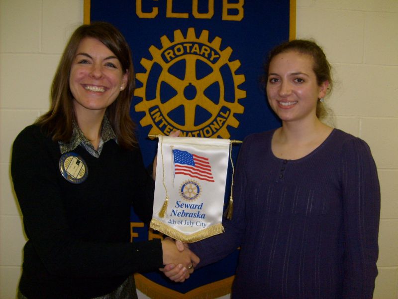 Seward Public Schools - Stephanie Rippstein Selected Youth Rotarian of ...