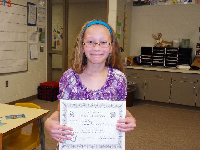 Seward Public Schools - Emily Manley receives first place at the ...