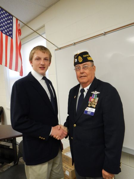 Seward Public Schools - Austin Van Velson Wins American Legion District ...
